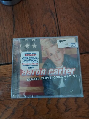 Aaron's Party (Come Get It) [Audio CD] Aaron Carter New Factory Sealed ...