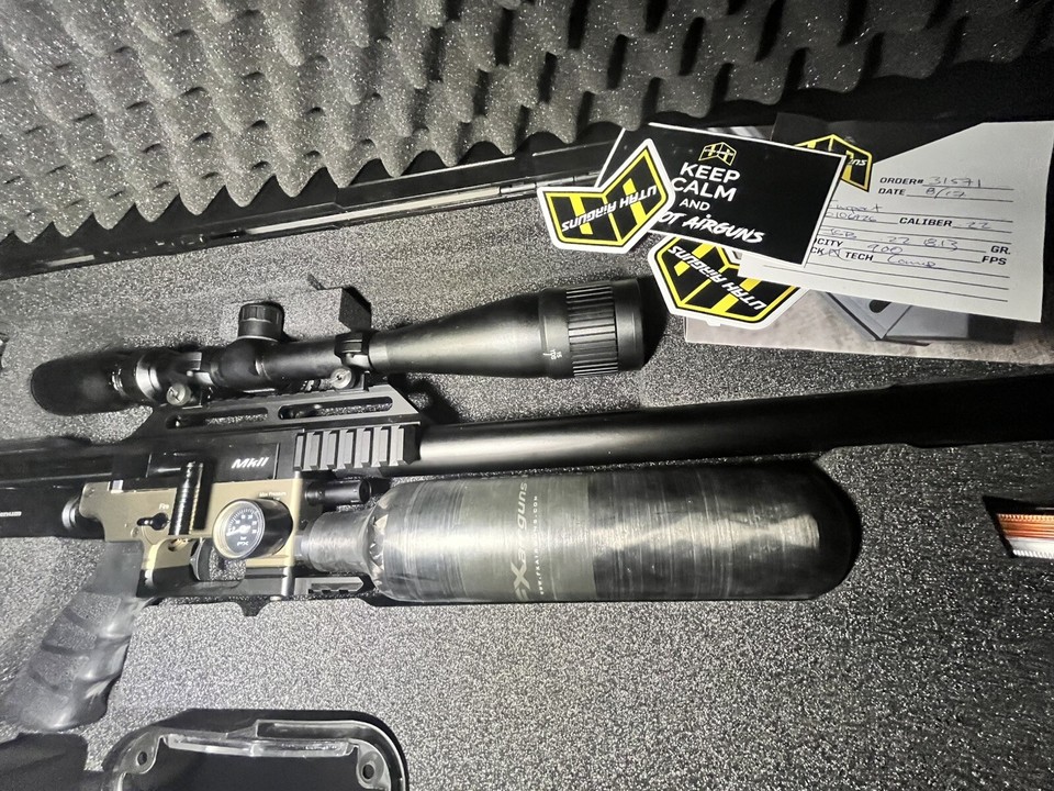 FX IMPACT MKII + Power Plenum .22 Side Shot Magazine, DonnyFL FX ...