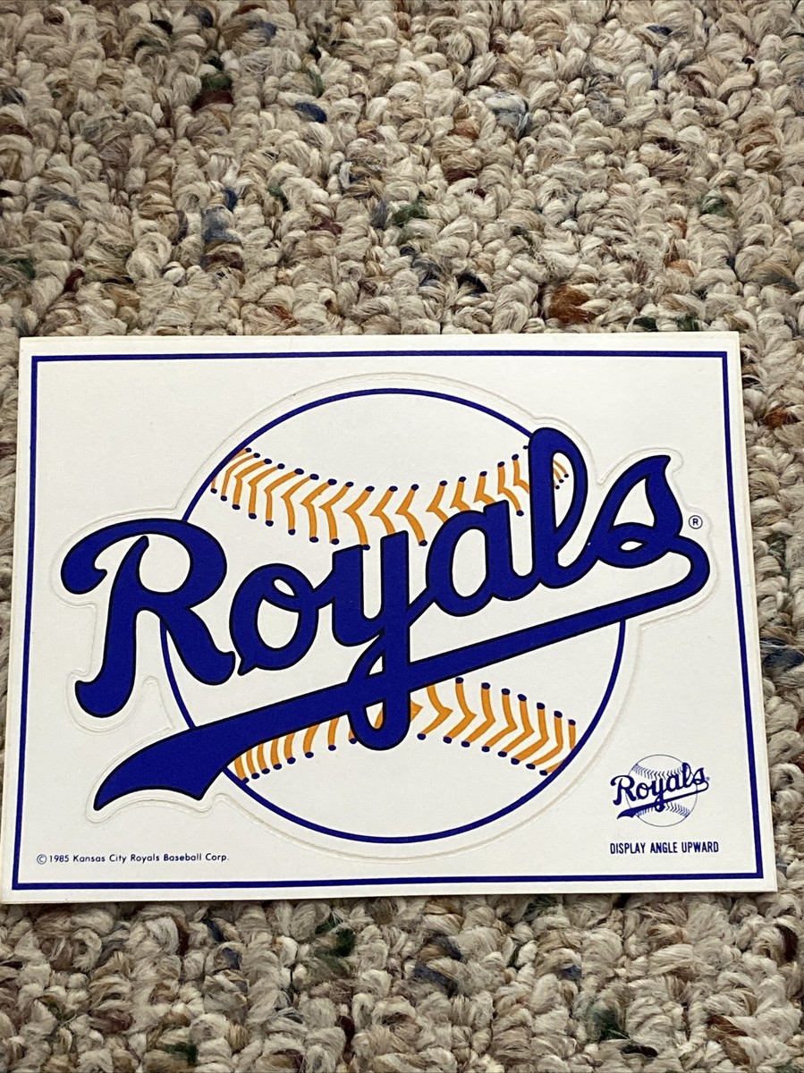 Royals 1985 Logo 1985 KANSAS CITY ROYALS WORLD SERIES PHOTO