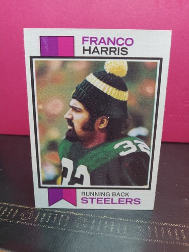 1973 Topps Football #89 Franco Harris Rookie Pittsburgh Steelers | eBay