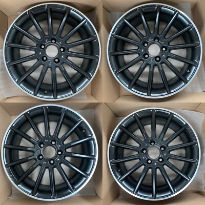 MERCEDES CLA AMG 18x7.5J ET52 SATIN ALLOY WHEEL SET A1764010200 | eBay