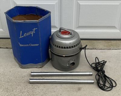 Lewyt Vacuum Cleaner Model No.40 Vintage Antique Works Canister Mini ...