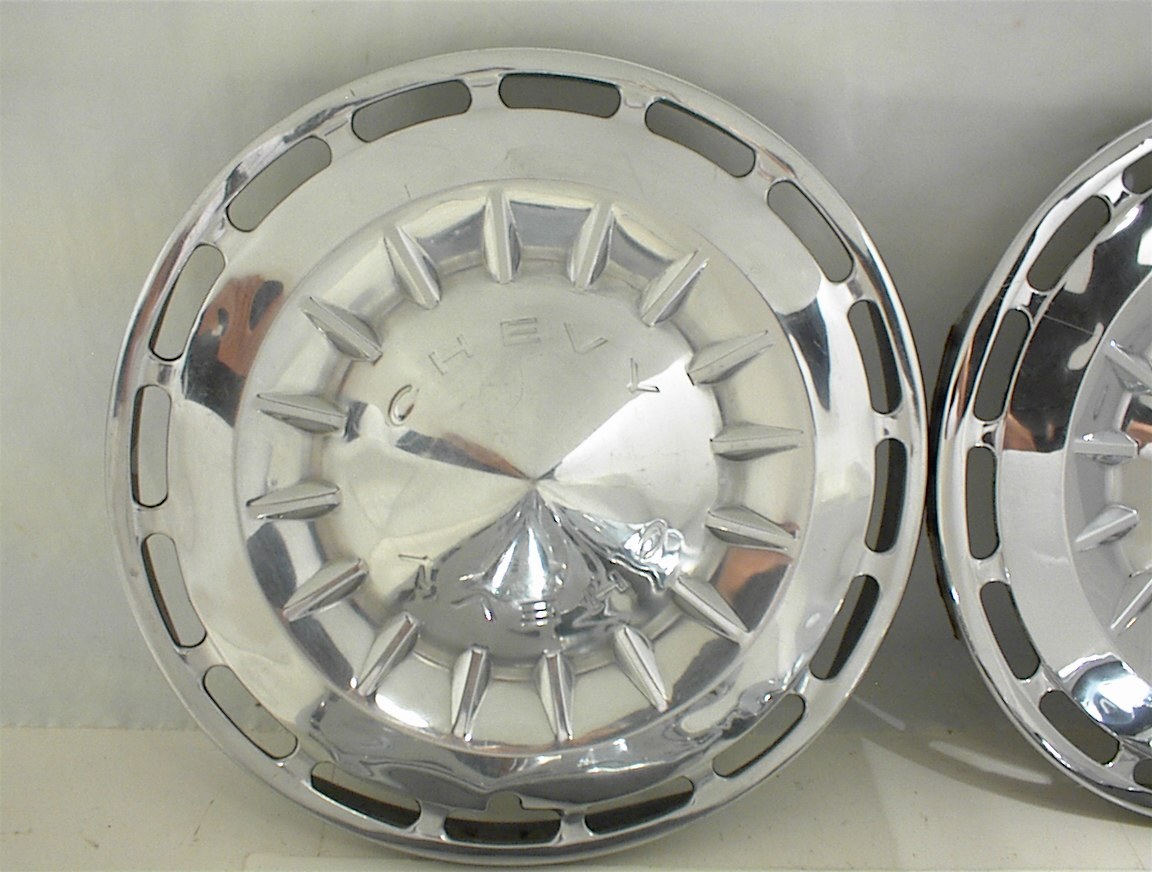 1962 CHEVROLET CHEVY II HUBCAPS WHEEL COVERS GM | eBay