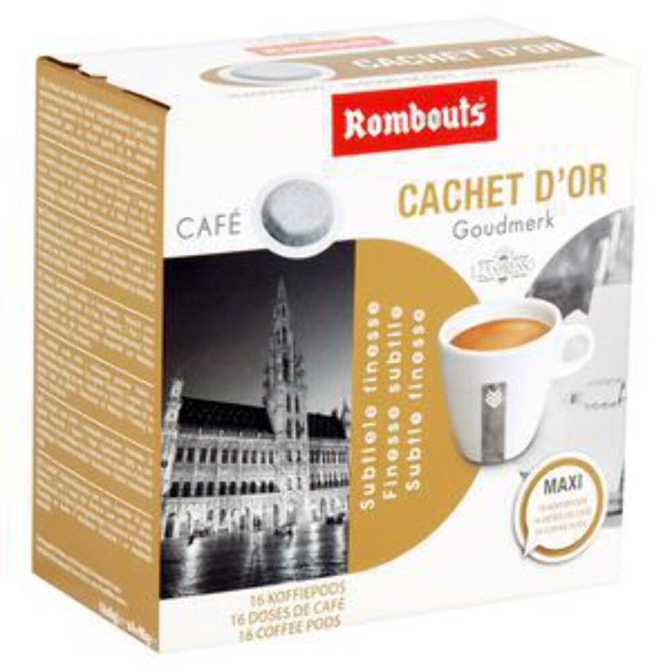 Rombouts Coffee | Coffee Ground 16 Coffee Pods 4X4 Pieces | 3,3 Oz /96 ...