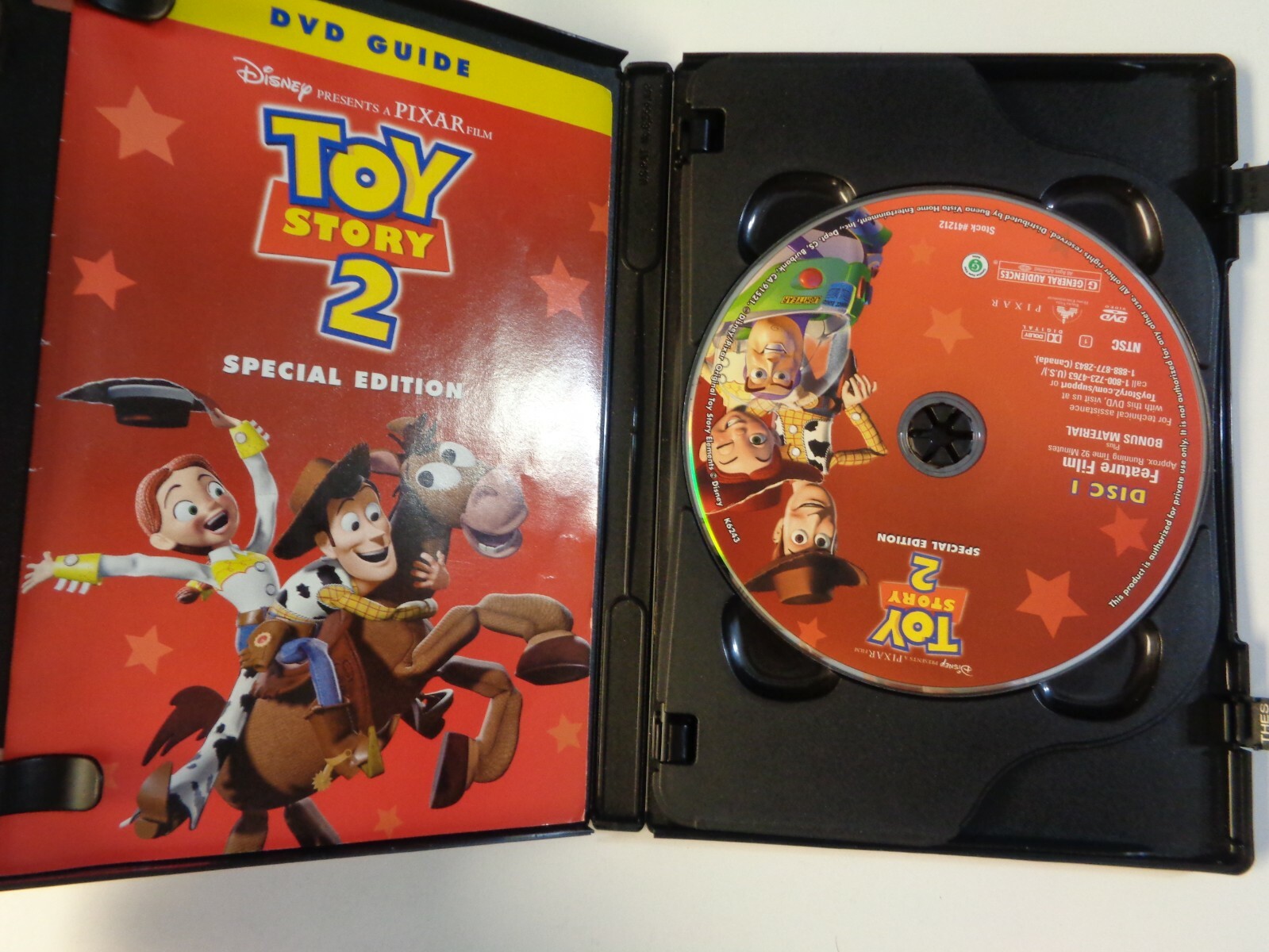 Lot of 4 DVDs, Disney Ratatouille, Toy Story 2, Alvin and Chipmunks ...