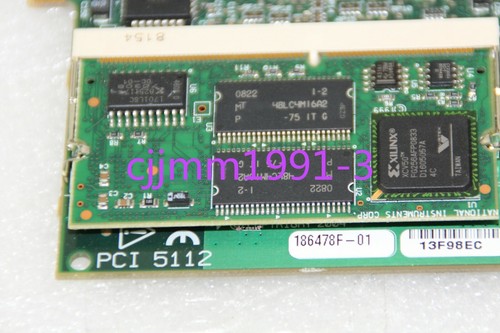 1PC Used National Instruments NI PCI-5112 100MHz Digital Oscilloscope ...