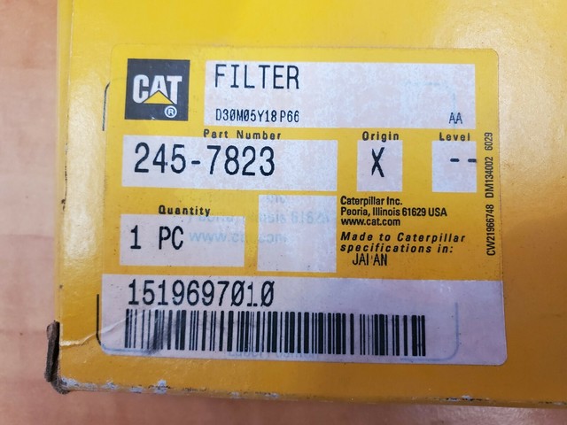 NOS Caterpillar 245-7823 Cabin Air Filter S320 for sale online | eBay
