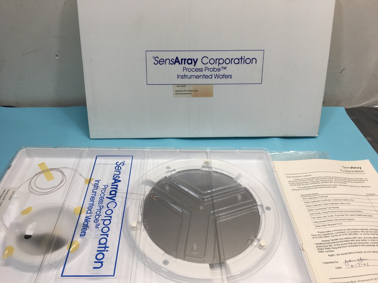 SensArray Process Probe Wafer, 8" 200mm RTD 1819A-8-1004, 115702 | eBay