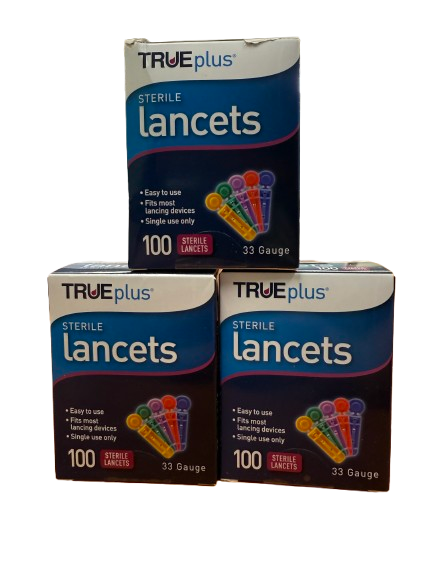 300 True Plus Lancets Blood Glucose Exp 6/29+ Free shipping | eBay