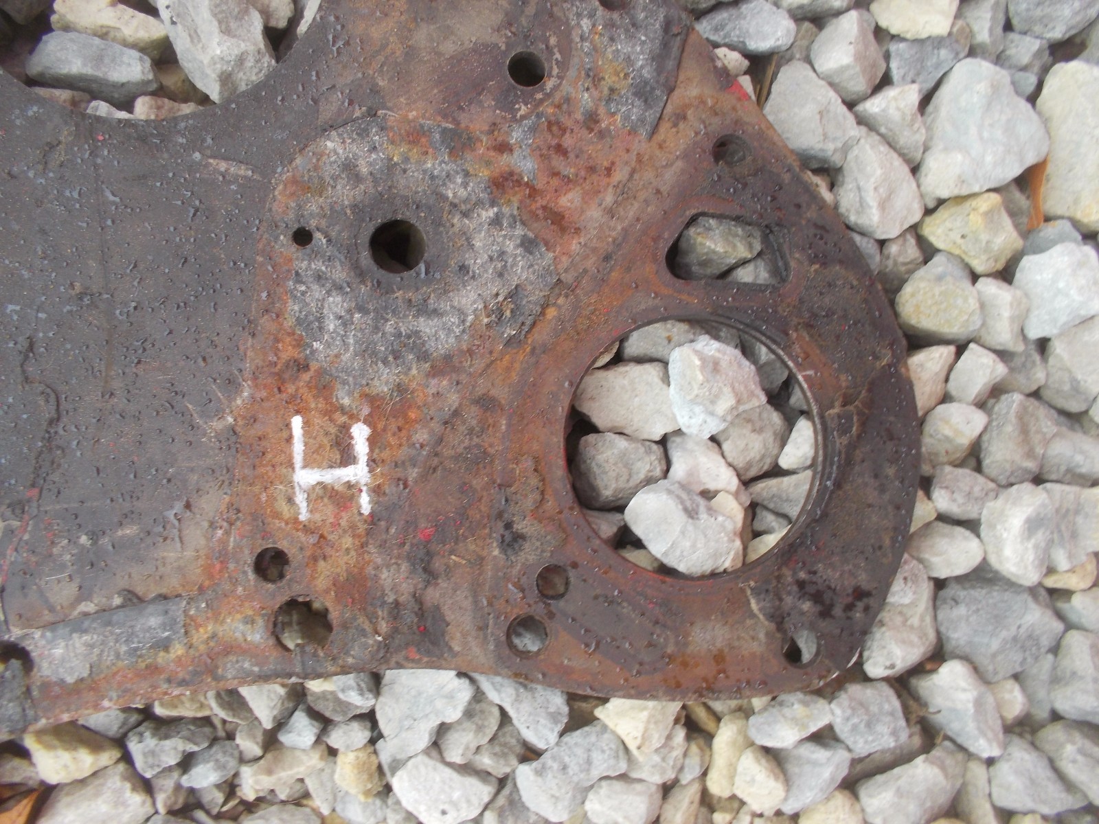 Farmall H early SH tractor IH engine motor front mounting plate IHC | eBay