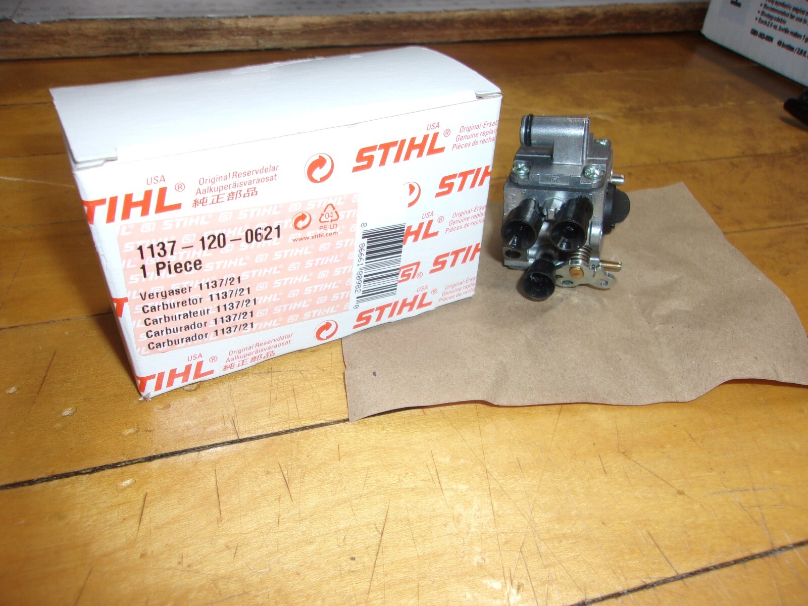 Stihl MS194T Carburetor Zama 1137/21 OEM 194T 194 T 1137-120-0621 #GM ...