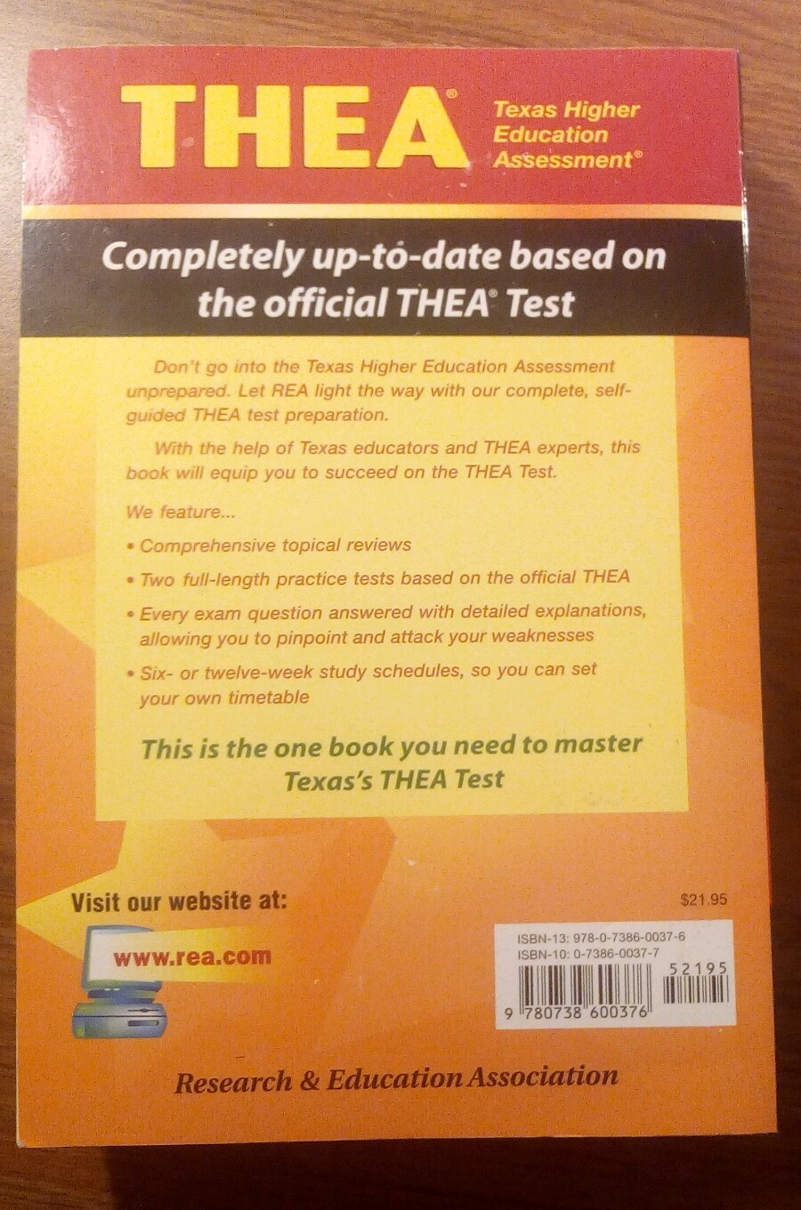 THEA Test Preparation Ser.: The Best Test Prep for the Texas Higher ...