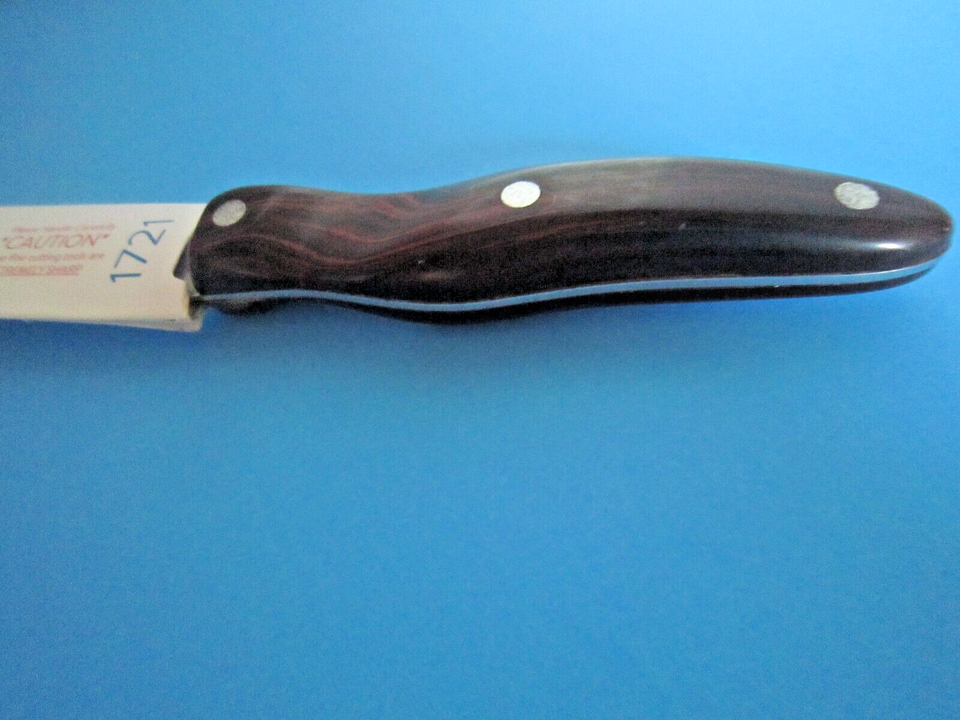 Cutco Cutlery Trimmer Knife No.1021 AKA 1721 Vintage Brown & Orange ...