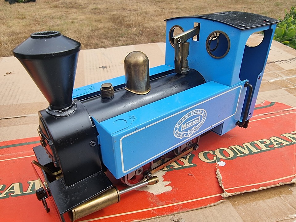 Very Rare MAMOD Locomotive Goods LIVE STEAM Train set ~ O GAUGE | eBay