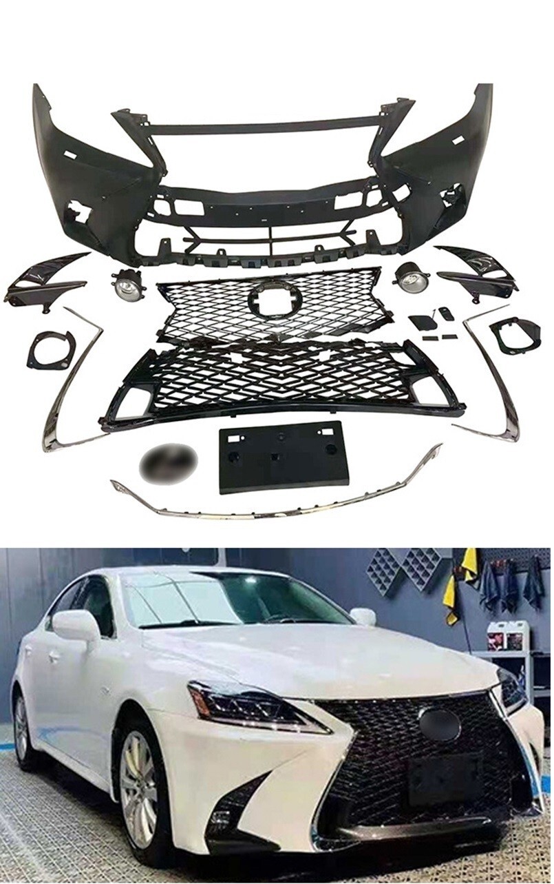 For 2006-2013 Lexus IS250 IS350 Conversion to GS F-Sport Front Bumper ...