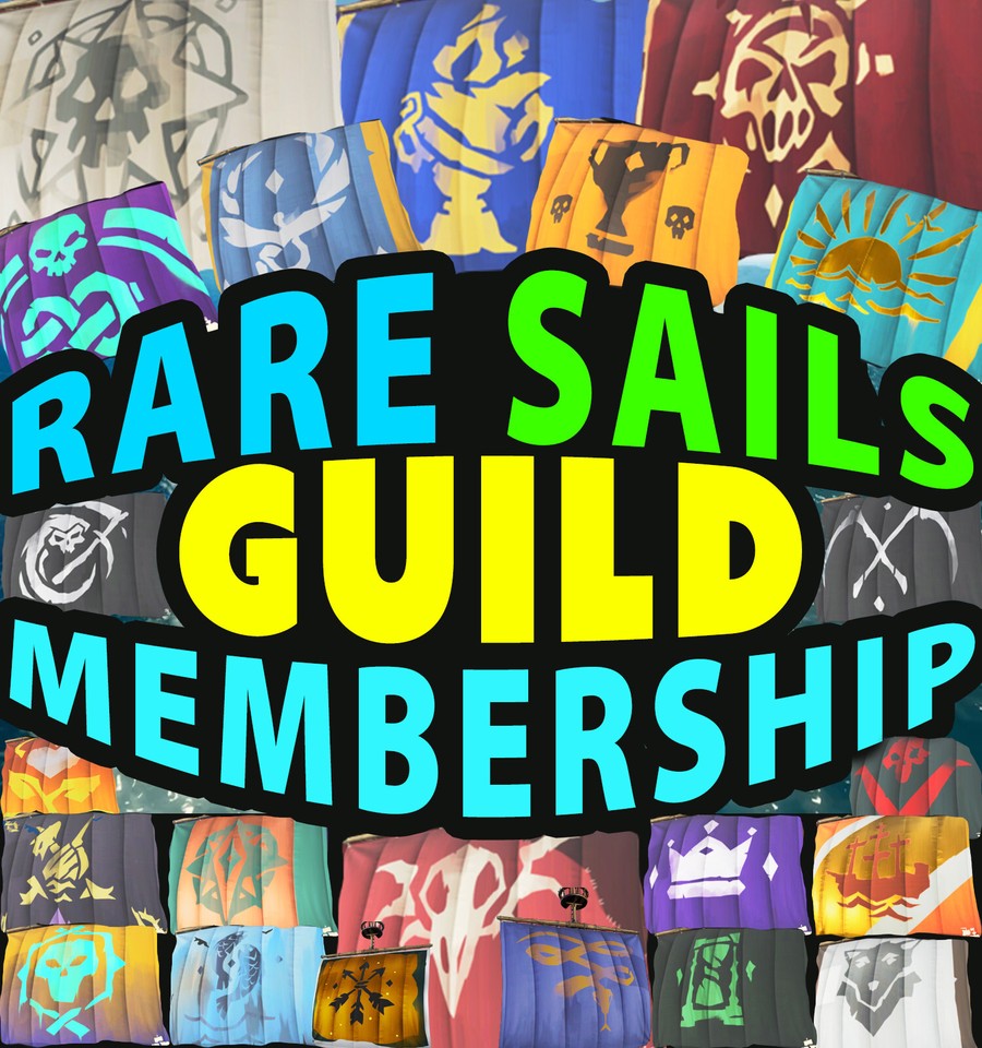 Rare sail Guild Member Ship. Rarest Sails In Sea of Thieves - Ship Yard ...
