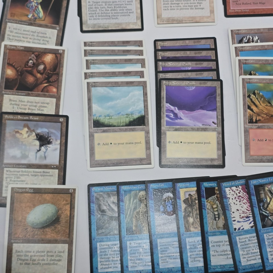 Magic The Gathering Approx 150 cards Older Magic Card Lot And Vintage ...