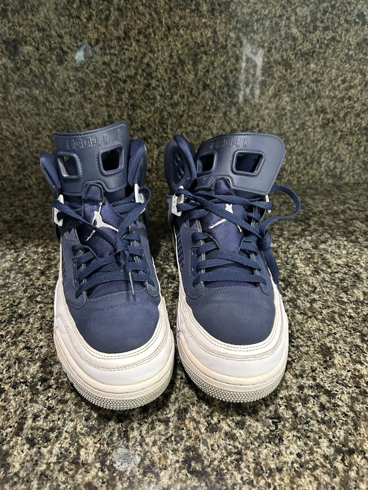 Mens Nike Air Jordan Spizike Midnight Navy High 2017 RARE 315371 406 ...