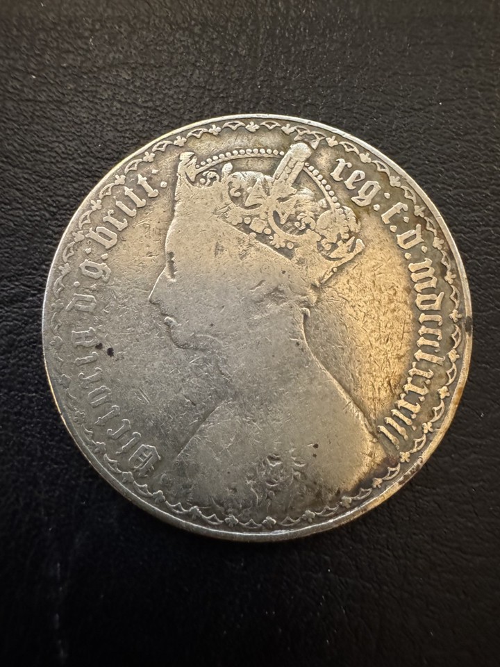 SILVER ONE FLORIN QUEEN VICTORIA GOTHIC 1875 ? COIN | eBay UK