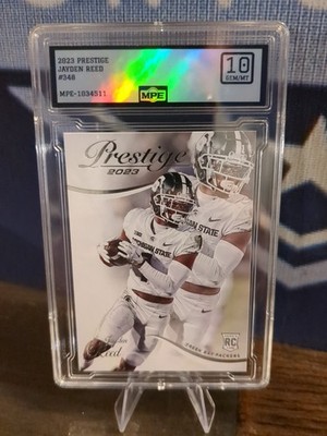 2023 Panini Prestige - Rookies Jayden Reed #348 (RC) GEM MINT MPE 10!! | eBay
