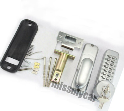 Metal Case Mechanical Keyless Password Spring Bolt Lock With Three ...