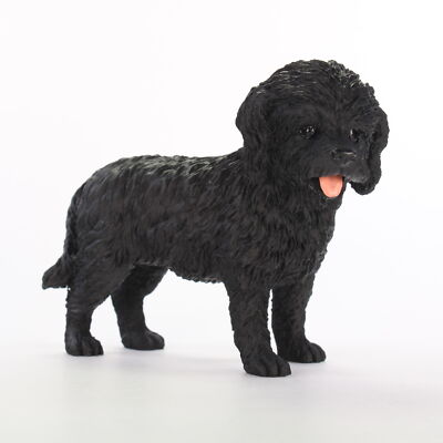 Cockapoo Figurine Hand Painted Collectible Statue Black | eBay