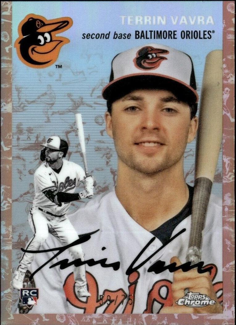 2023 Topps Chrome Platinum Anniversary - Terrin Vavra #151 Platinum ...