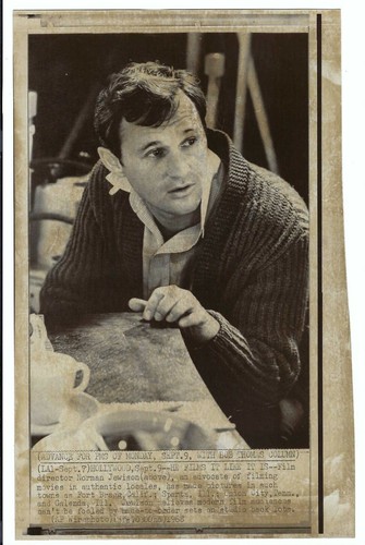 HOLLYWOOD NORMAN JEWISON ACTOR 1968 STUNNING ORIGINAL PHOTO | eBay