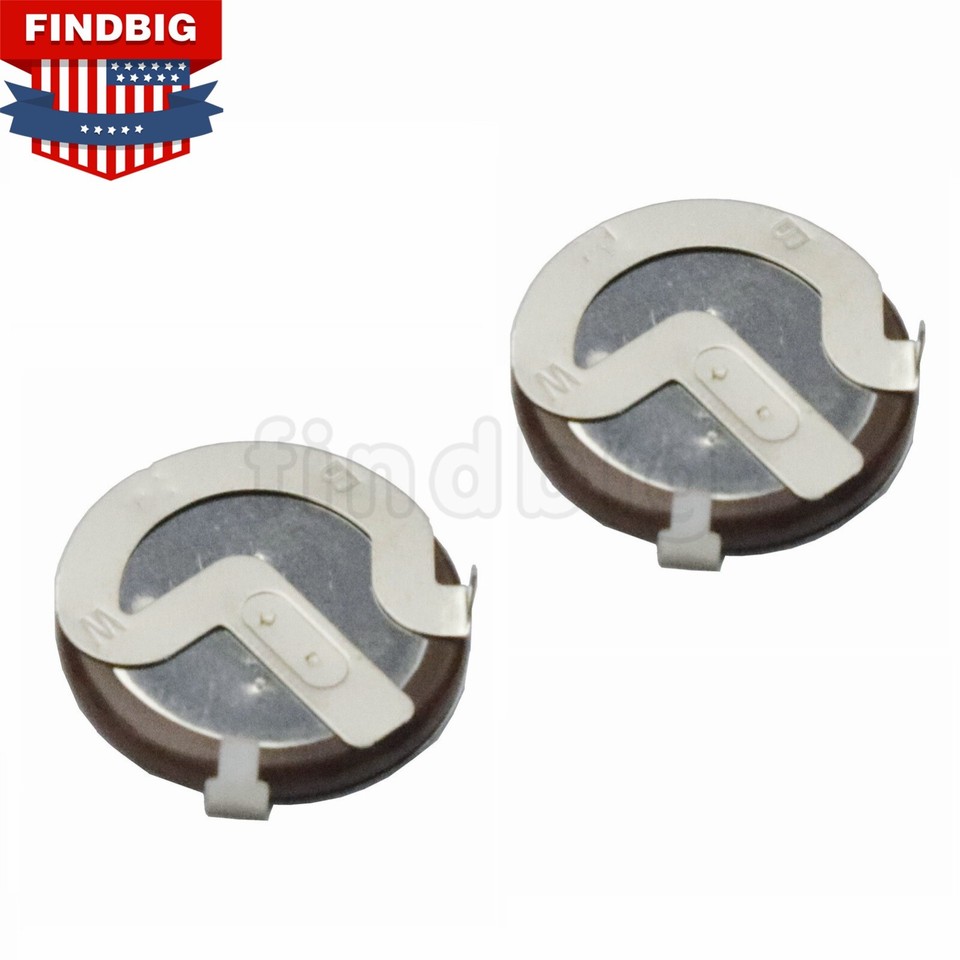 2Pcs Remote Key Fob Rechargeable Battery VL2020 3V for BMW E39 E46 E60 ...