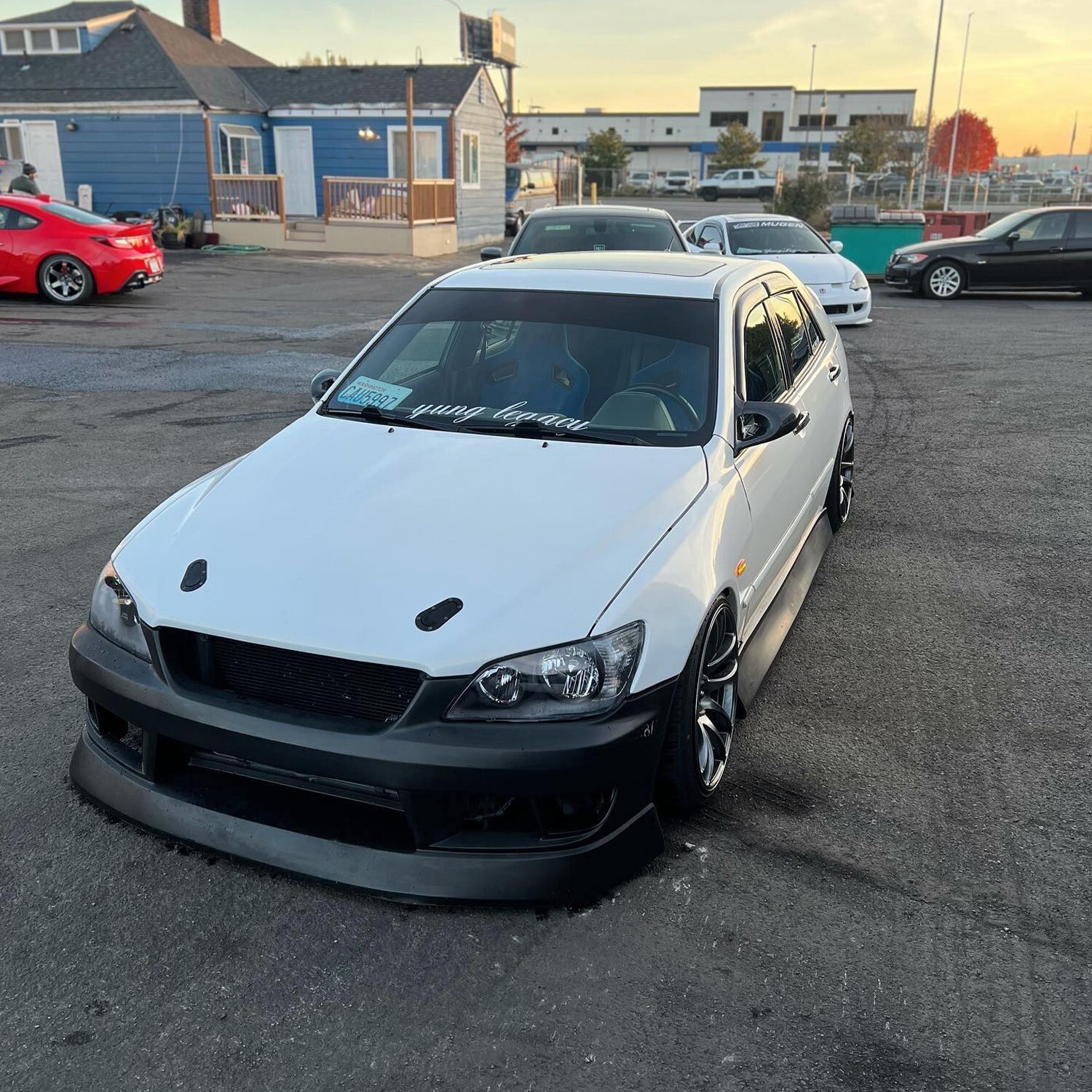 KBD Body Kits Bsport Polyurethane Front Bumper Fits Lexus IS300 2000 ...