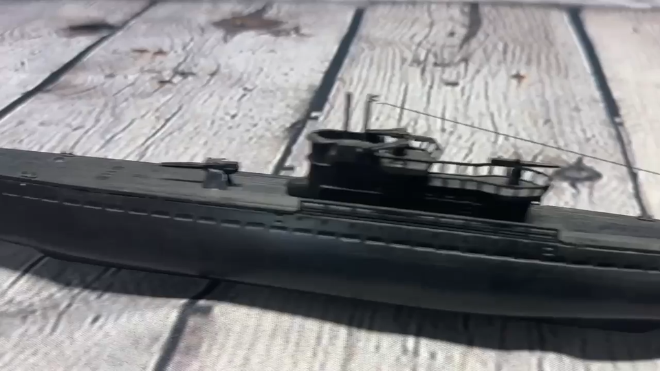 Aurora FF German Wolfpack U-Boat 716 MODEL PLASTIC 1961 1/600 SCALE | eBay