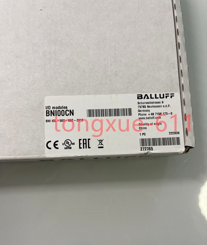 Brand new BALLUFF BNI00CN BNI IOL-302-S02-Z012 Via FedEx or DHL | eBay