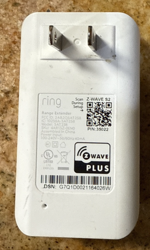 Ring Alarm Range Extender (2nd Gen) - White | eBay