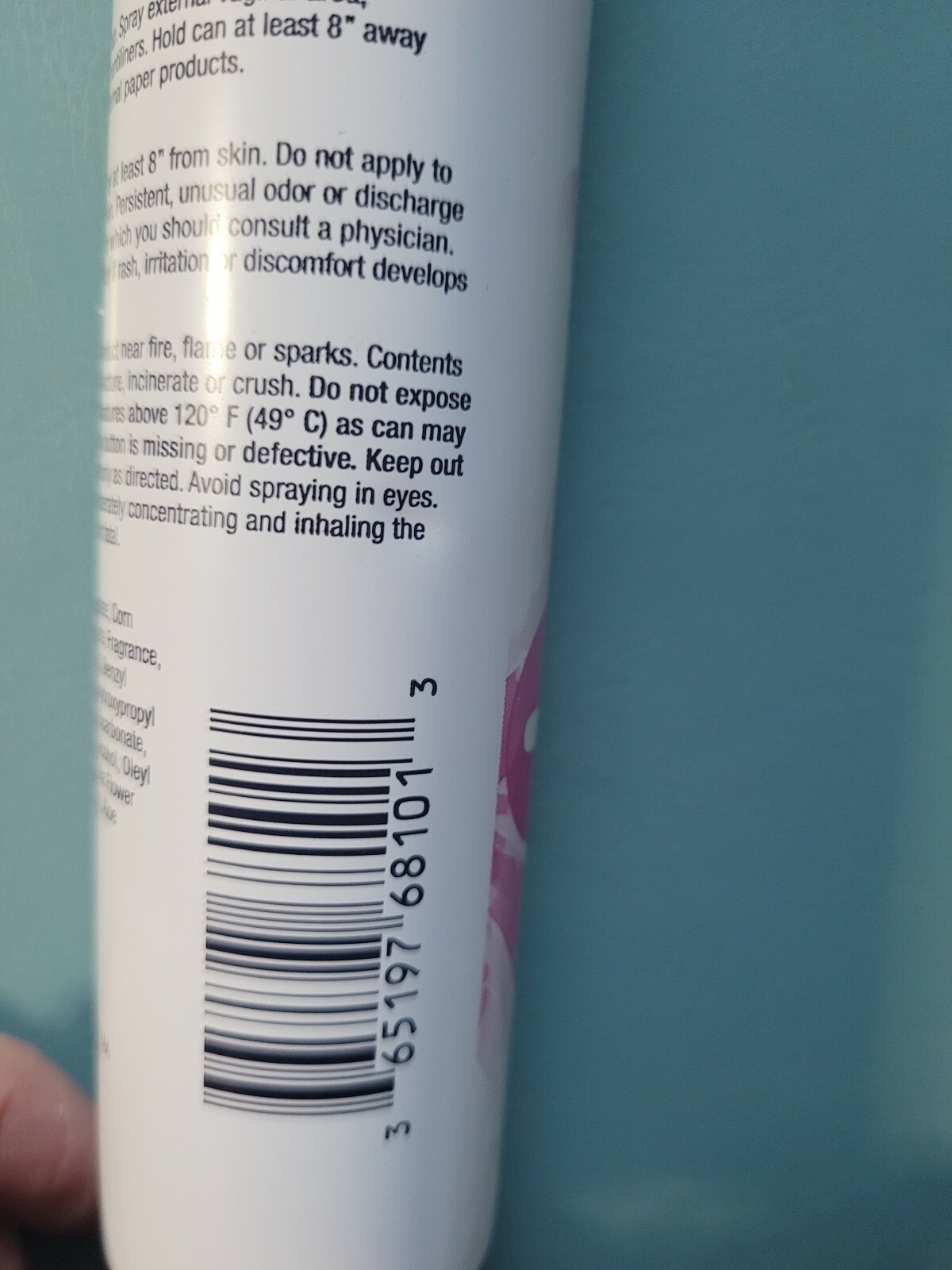 FDS Intimate Deodorant Spray, Extra Strength, All-Day Freshness, 2 oz ...