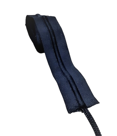 Drawstring elastic 1.5" inch 5,10,15,20 yard white/ BLACK ( USA ) Free ...