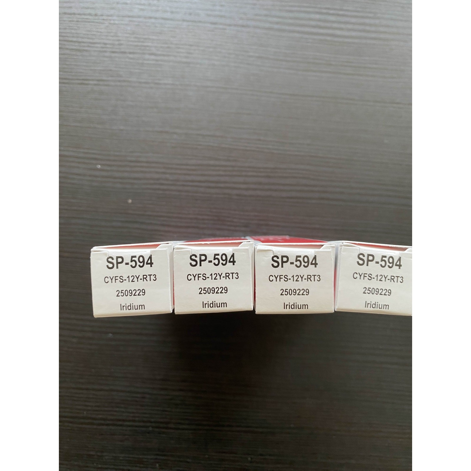 Set of 4 OEM Motorcraft SP-594 Ford CYFS-12Y-RT3 Spark Plugs | eBay