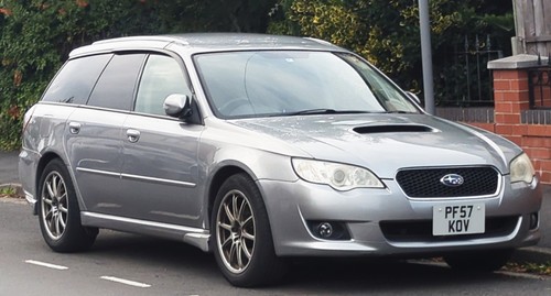 SUBARU LEGACY GT 2.0 JDM Silver Auto Petrol 2007, prodrive wheels ...