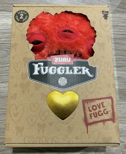 Fuggler Love Fugg Series 2 9" Red ANNOYED ALIEN Gold Heart Funny Ugly ...