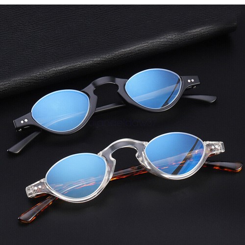 Vintage Half Eye READING GLASSES Half Moon Spectacles Black Brown ...