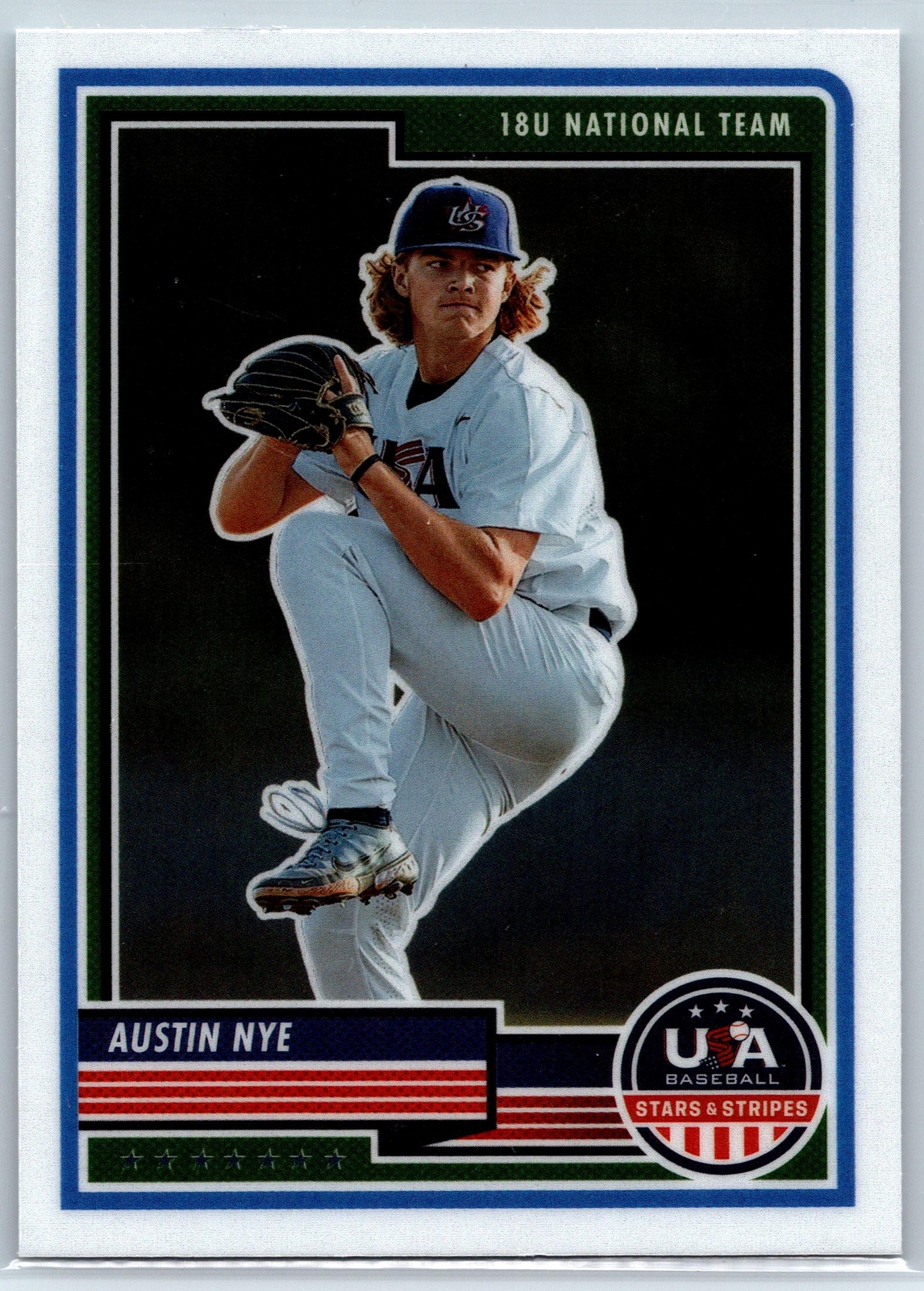 Austin Nye 2023 Panini USA Baseball Stars & Stripes #13 | eBay