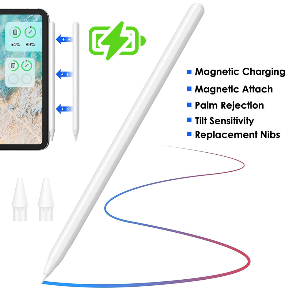 iPad Pencil 2nd Generation Magnetic Wireless Charging Stylus iPad Pencil 2nd Generation Magnetic Wireless Charging Stylus