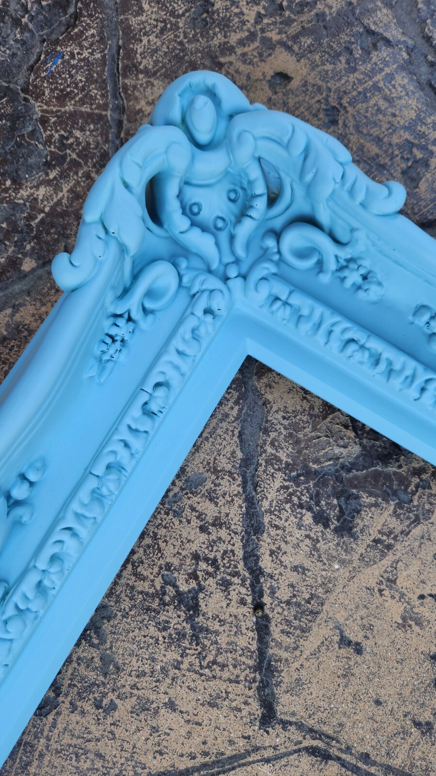 12x16 Baby Blue Picture Frame Classic Baroque Ornate Frame Artwork ...