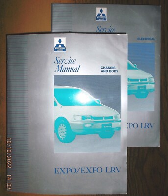1992-1993 Mitsubishi EXPO/EXPO LRV Service BODY and CHASSIS ...