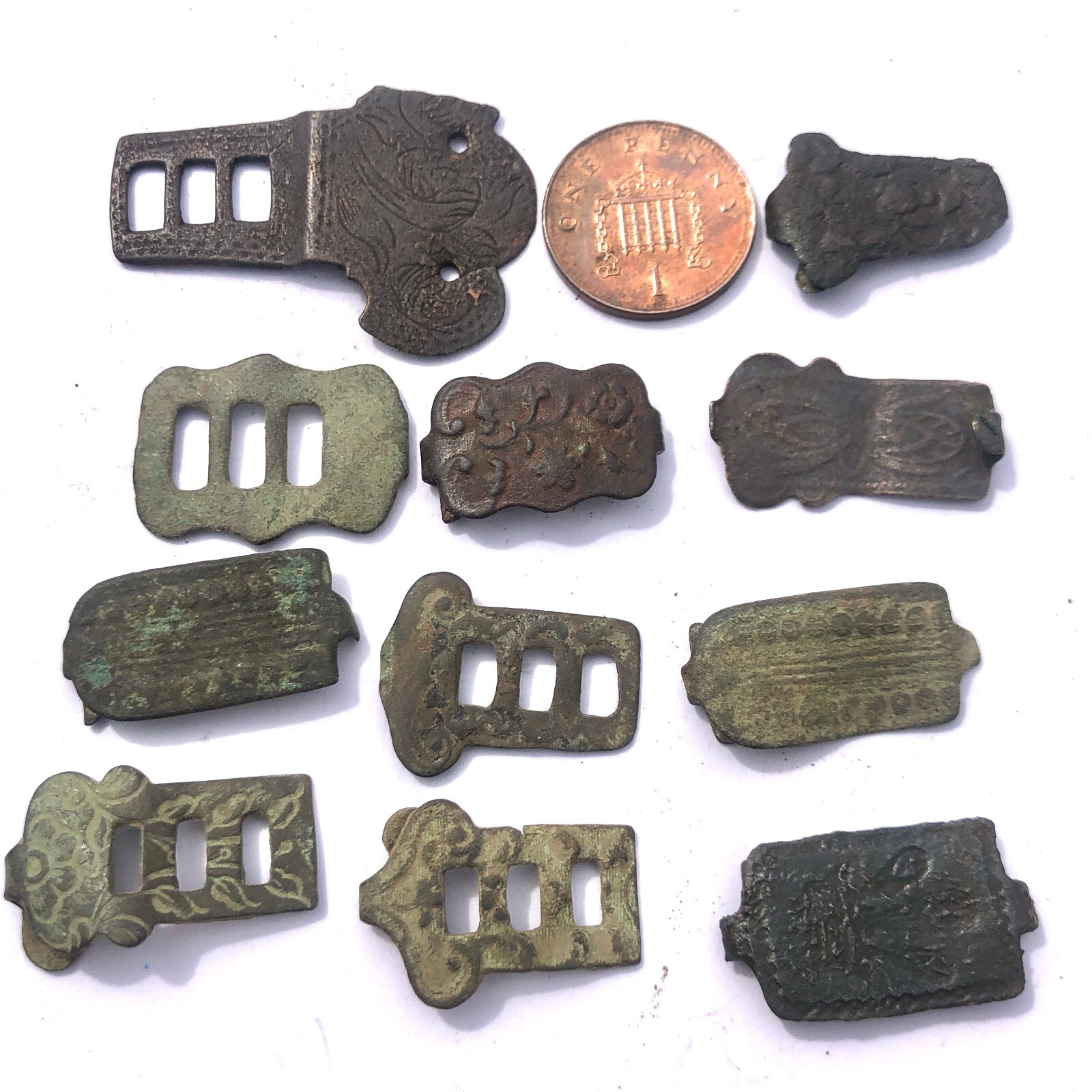 Collection 14th - 17th Century Clog Clasp or Shoe Fastener - Metal ...