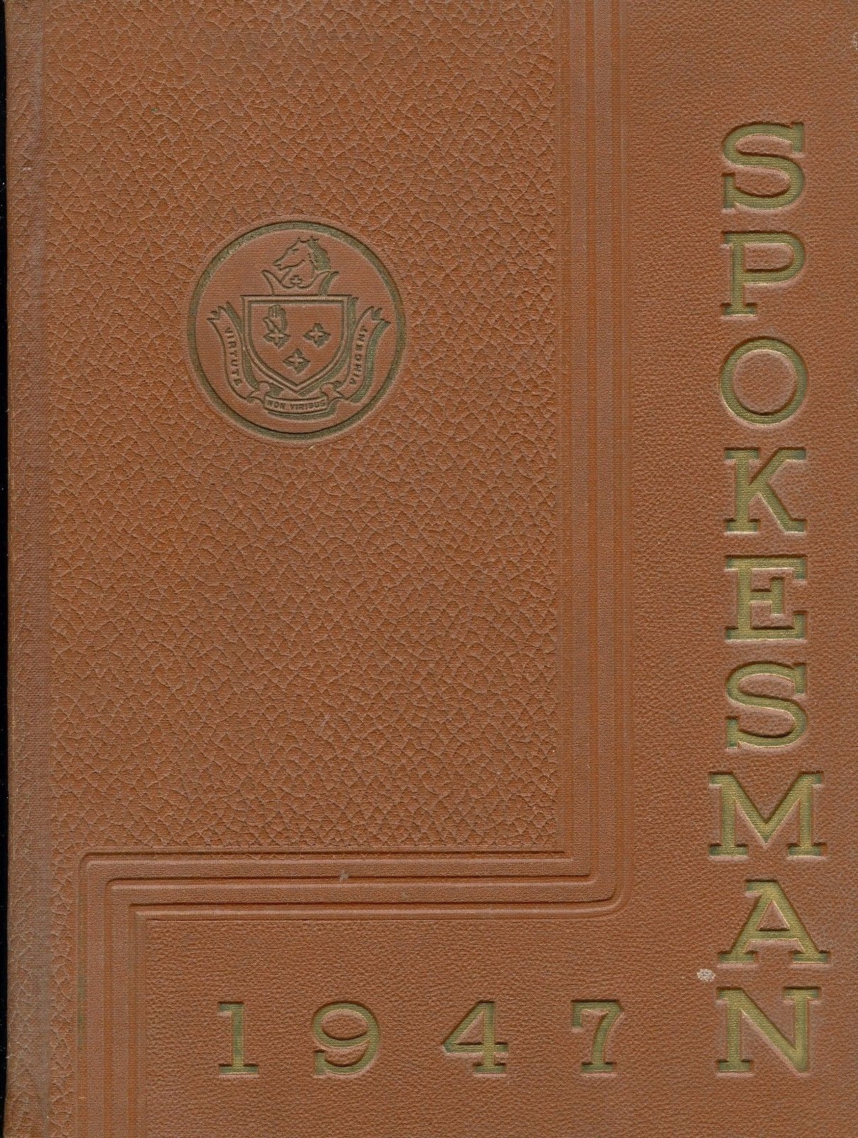 1947 Yearbook - Strong Vincent High School - Erie, Pennsylvania ...