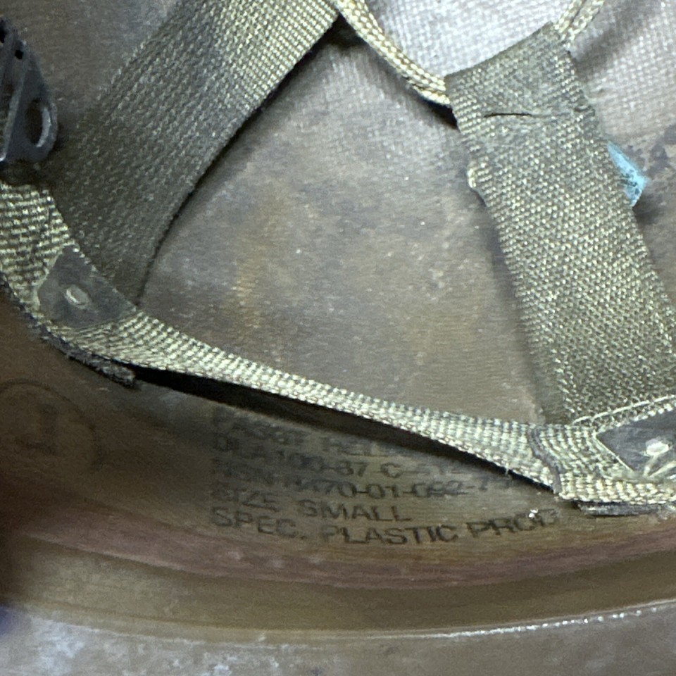 US Army Helmet Lot Of 2 + Cold Weather Insulating Liner, Vintage PASGT ...