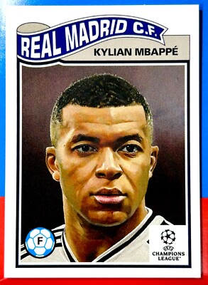 2024 Topps Living Set - UCC UEFA UCL - KYLIAN MBAPPE #690 Real Madrid ...