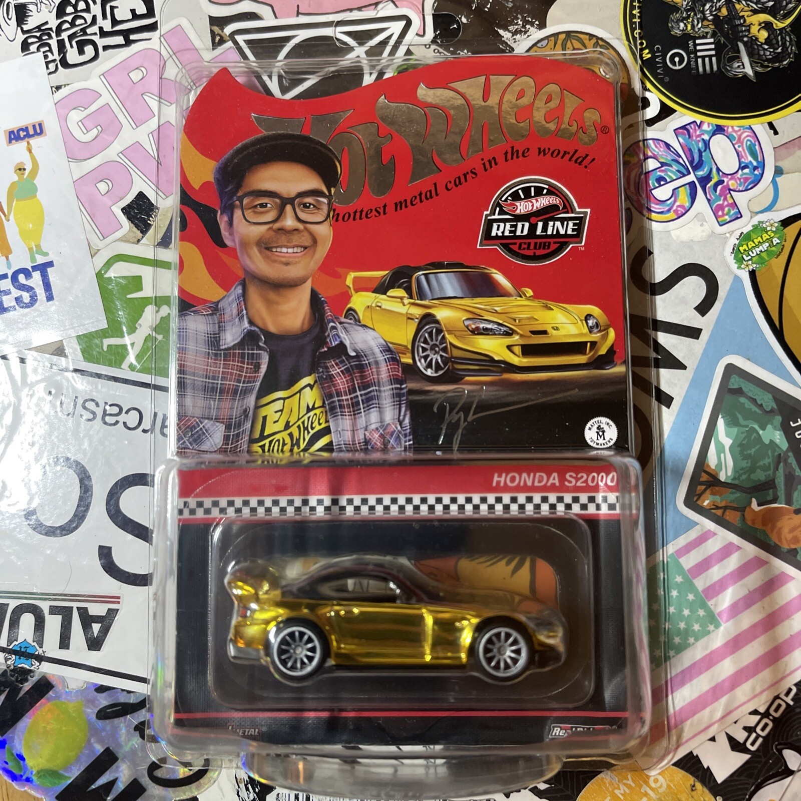 2022 Hot Wheels RLC Exclusive Honda S2000, Gold, Ryu Asada Tribute ...