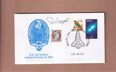 Feb 10 2001 US Spacelab Destiny ISS - Signed by NASA Payload Manager ...