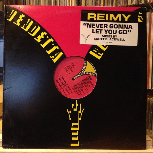 [EDM]~NM 12"~REIMY~SCOTT BLACKWELL~Never Gonna Let You Go~{x5 Mixes ...